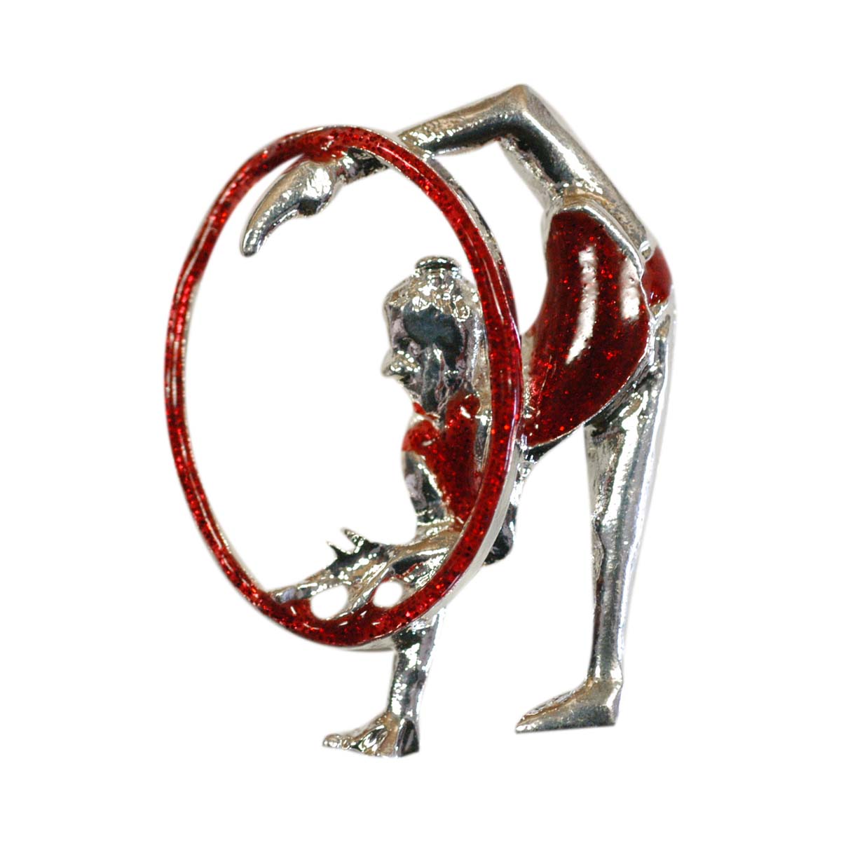 Metal N.1 hoop pin – Pastorelli Sport