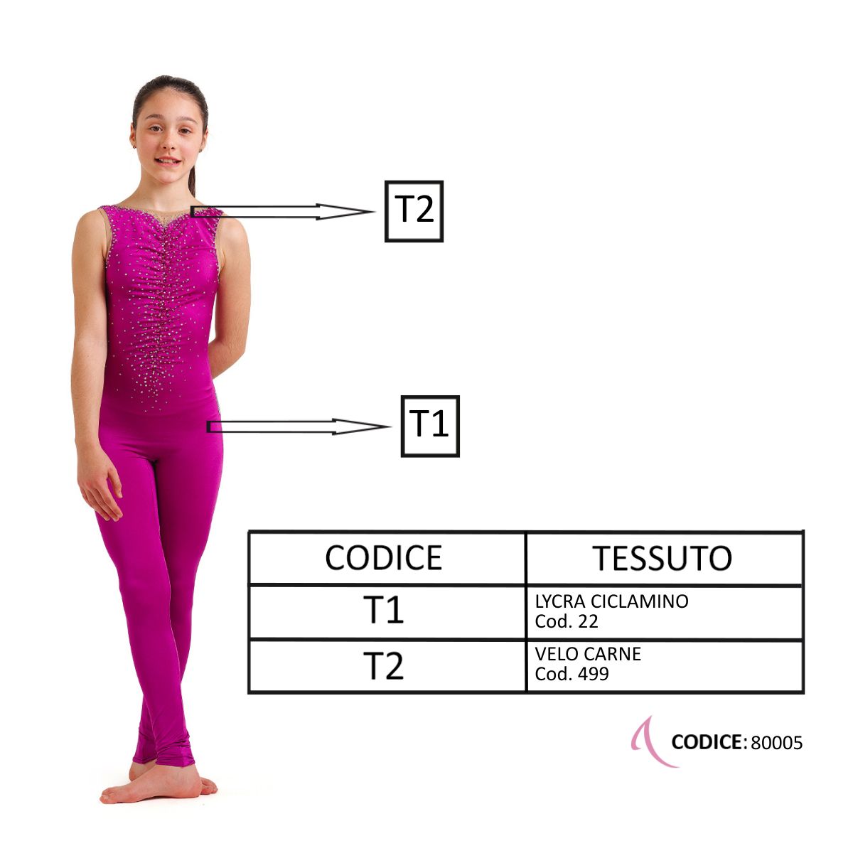 Enterizo Giulia – Pastorelli Sport